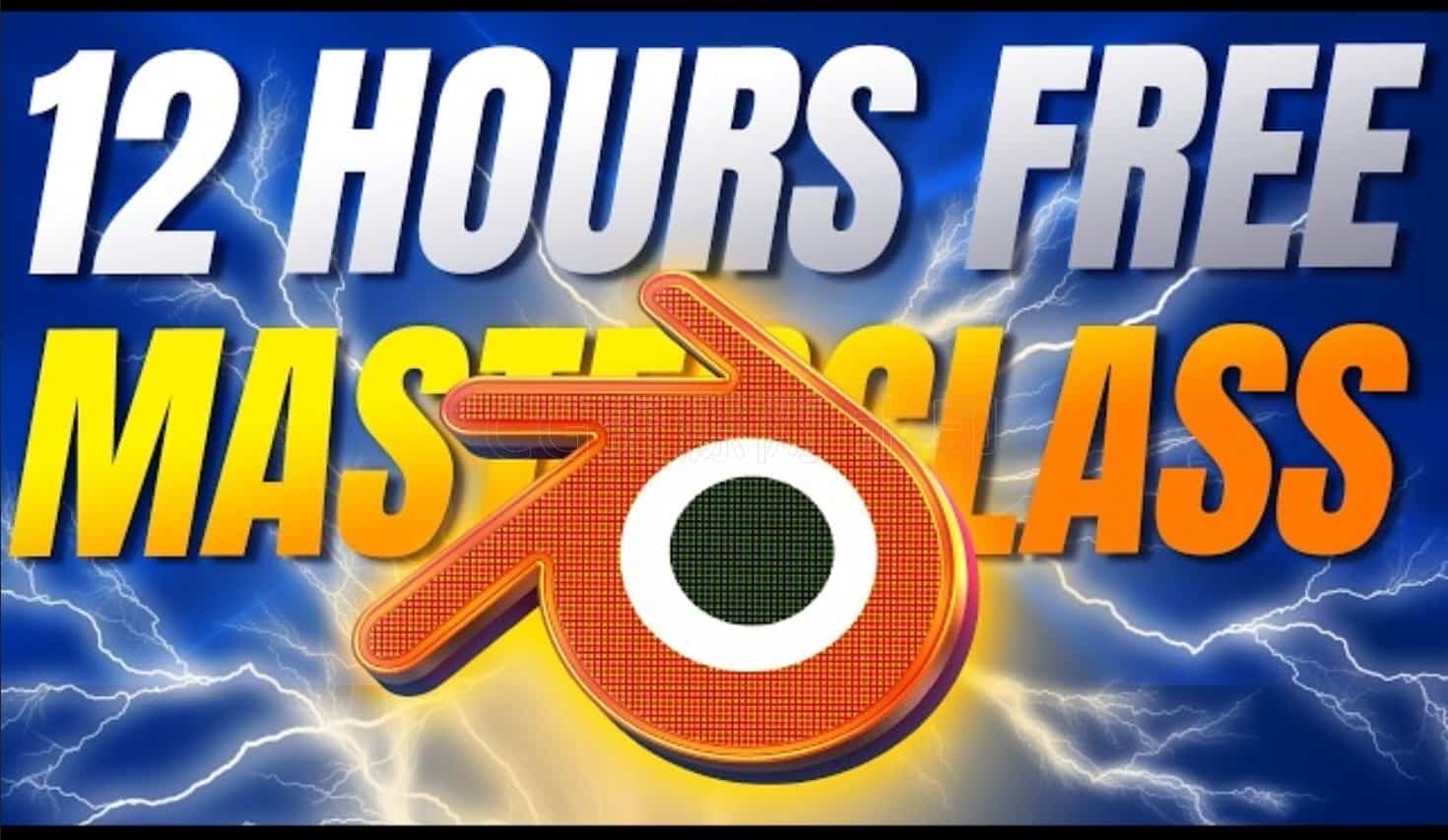 blender基础教程12小时免费大师班The Only Blender Tutorial You need 12 Hour Free ...