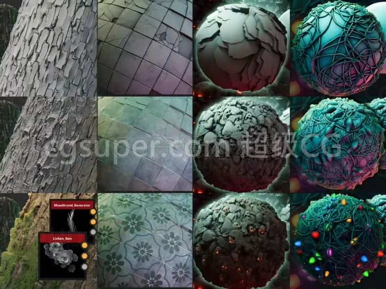 SubstanceDesigner使用Sd制作风格化材质SP—Johnny Nodes频道【订阅】-爱学习的老土狗 (中国版)