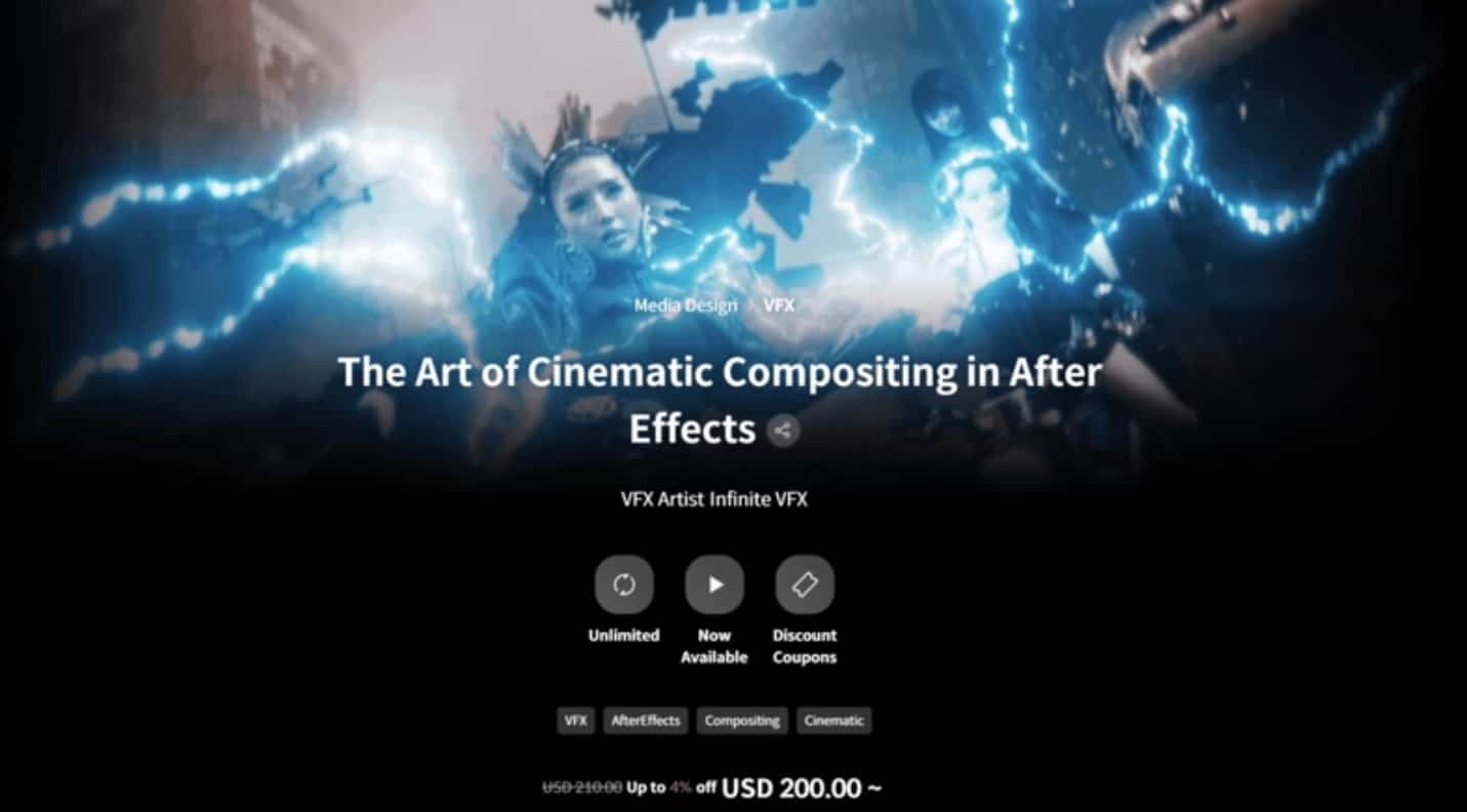 After Effects AE电影艺术级的合成特效大师课-爱学习的老土狗 (中国版)